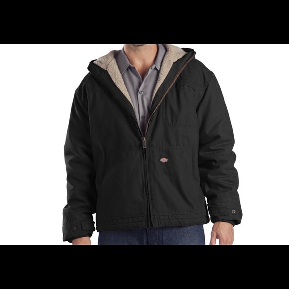 Dickies | Jackets & Coats | Dickies Sherpa Lined Hooded Jacketsanded Duck | Poshmark